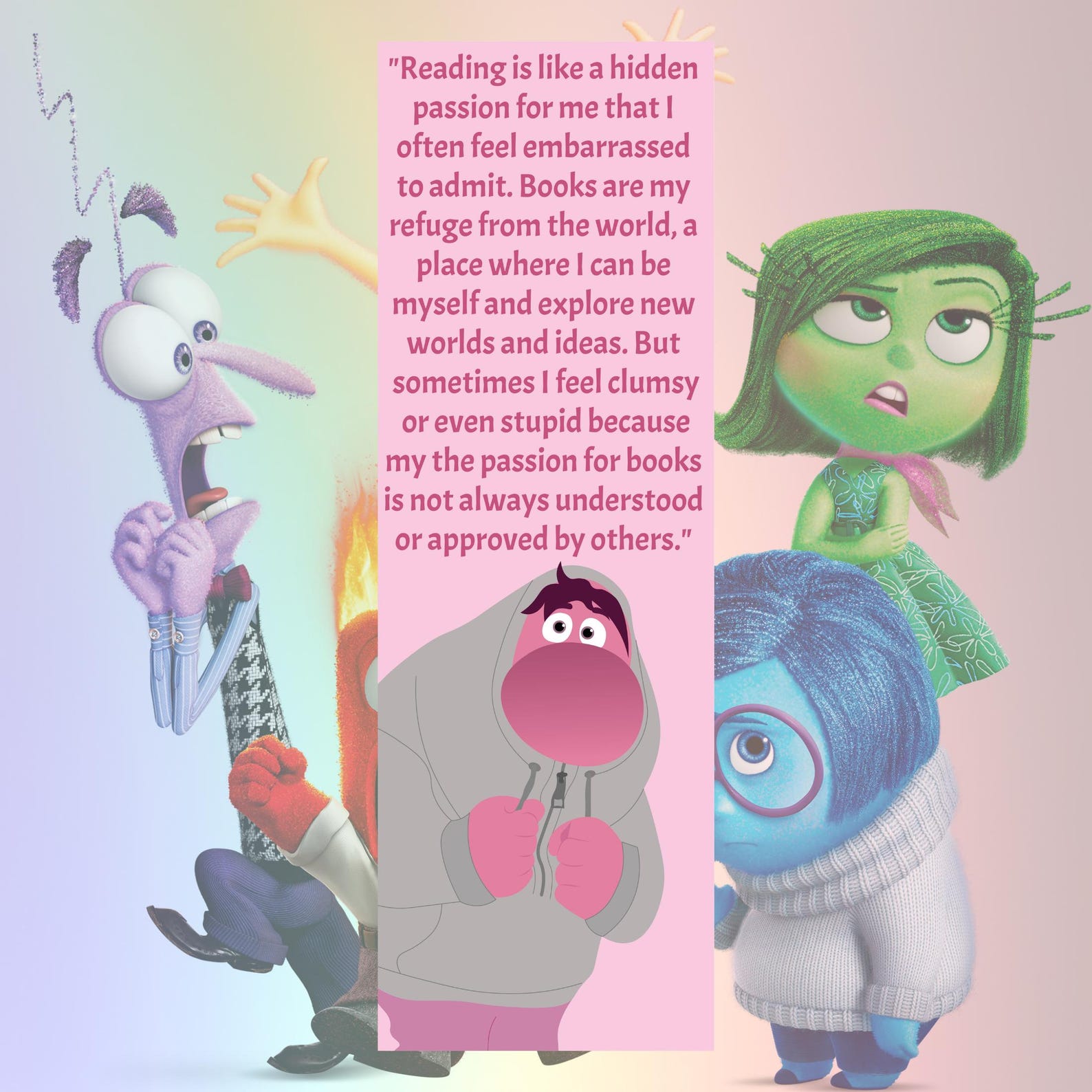 Inside Out Gift - Nostalgia, Ennui, Envy, Anxiety and Embarrassment ...