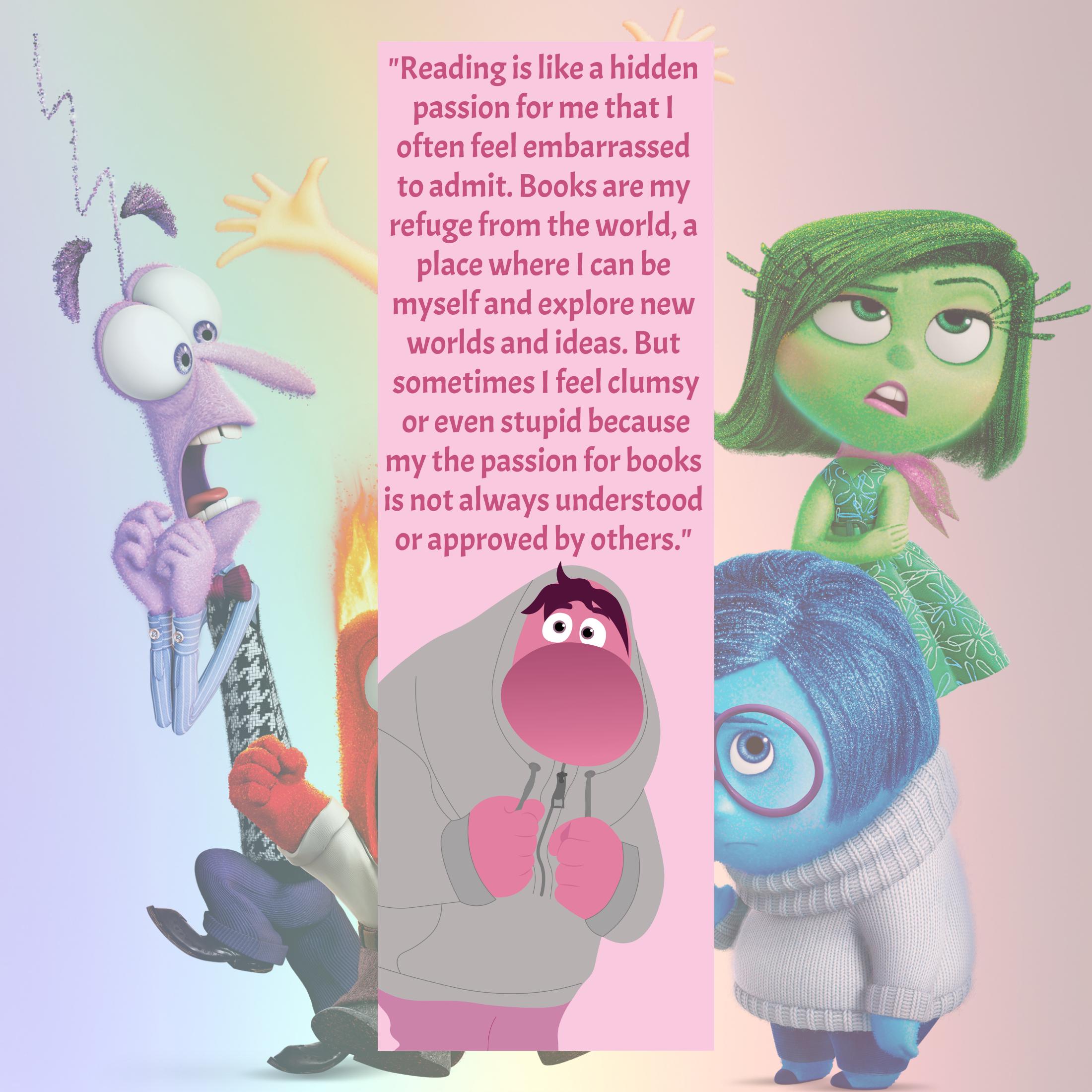 Inside Out Gift - Nostalgia, Ennui, Envy, Anxiety and Embarrassment ...