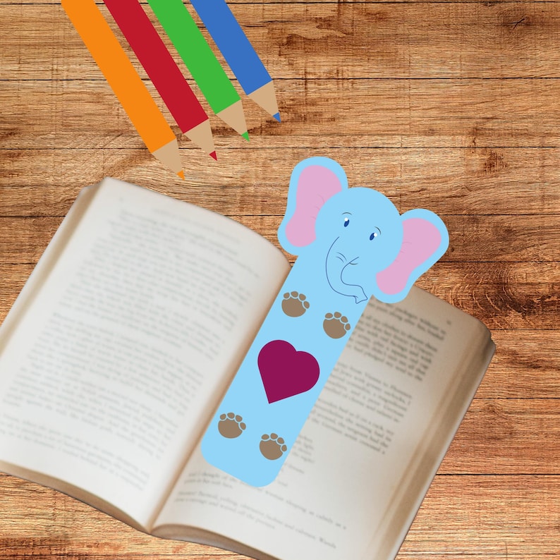 Animal Bookmark Set - Cute Bear, Bunny Reading Gift, Fox Lover ...