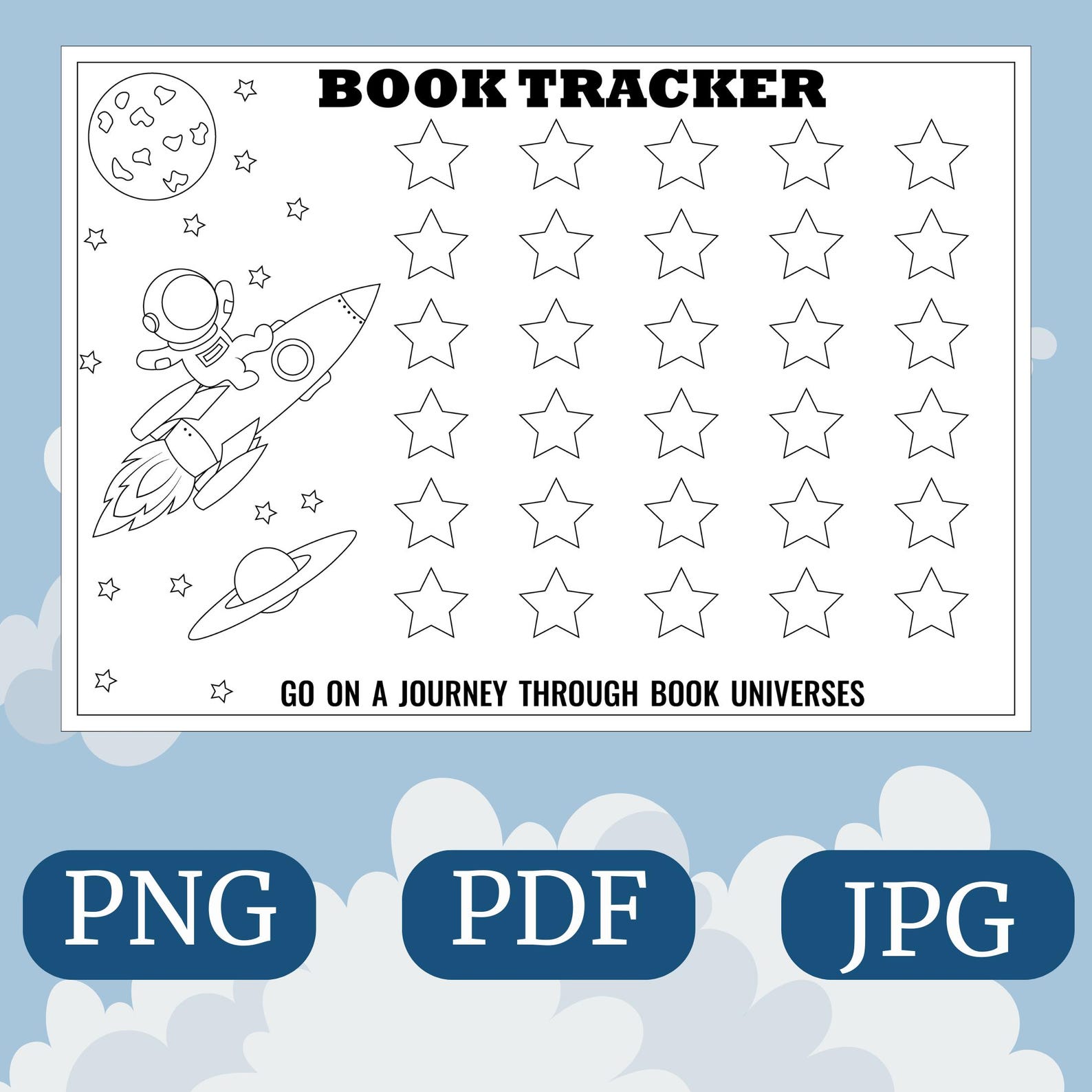 Colorful Kids Reading Tracker - Printable Reading Log & Book Tracker ...