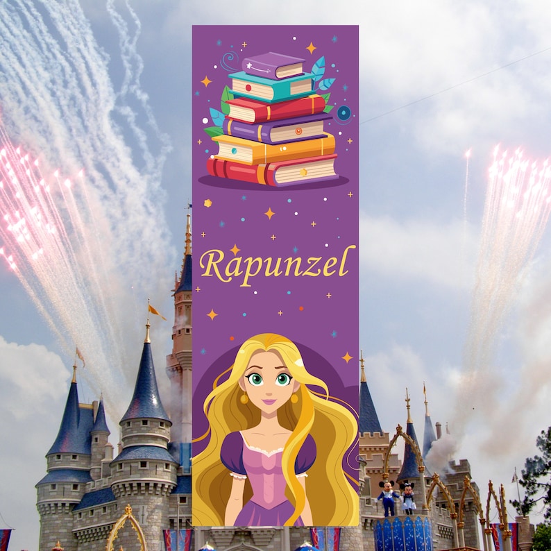 Printable Bookmarks 26 Disney Princess Perfect Gift for Disney Fans ...