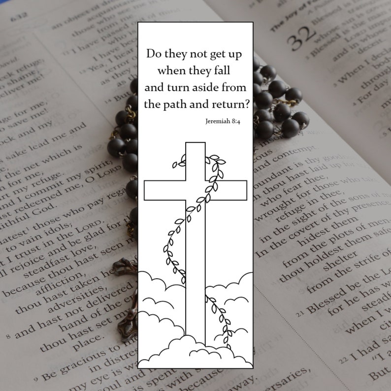 Christian Coloring Bookmarks With Bible Quotes – Printable Scripture ...