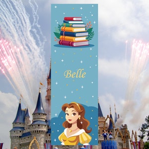 Printable Bookmarks 26 Disney Princess Perfect Gift for Disney Fans ...