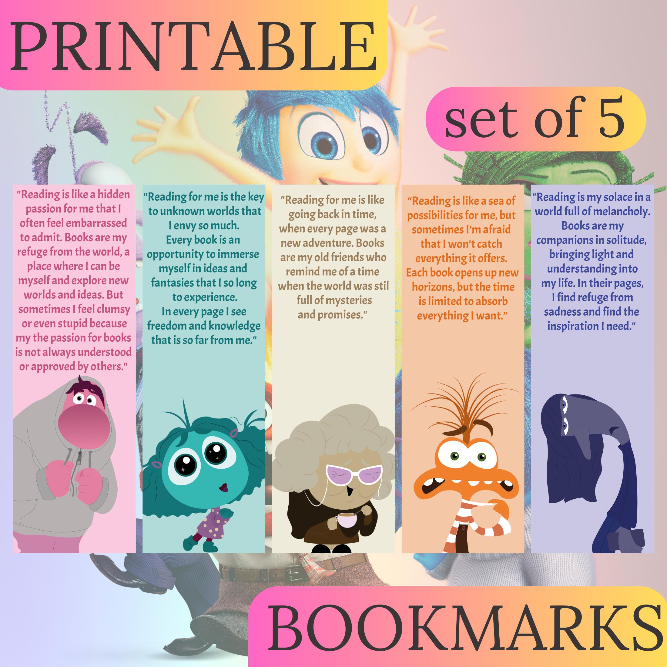 Inside Out Gift - Nostalgia, Ennui, Envy, Anxiety and Embarrassment ...