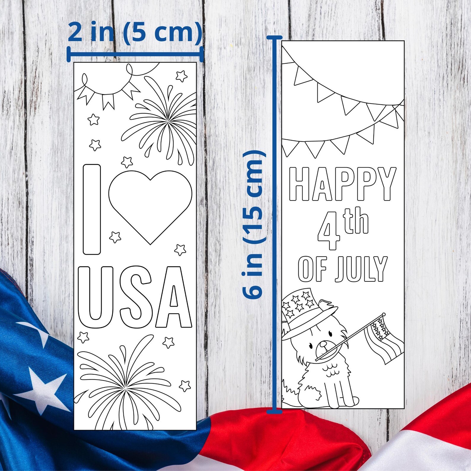 Printable Cute Bookmarks PNG - Cozy Coloring Page for Kids ...