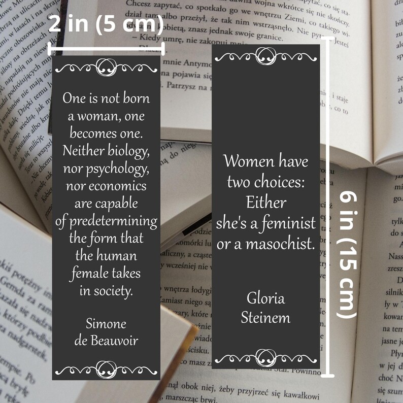 Feminist Bookmarks | Inspirational Suffragette Quotes | Women's Rights ...