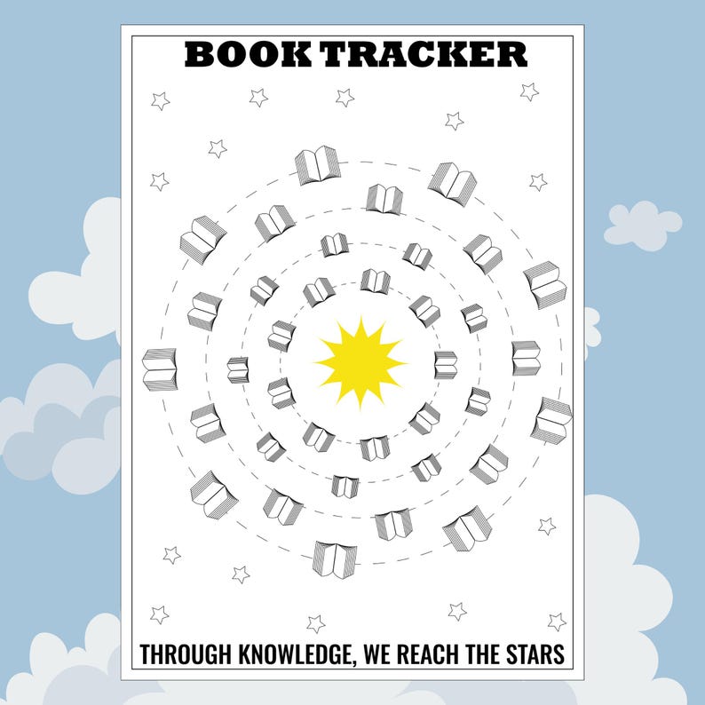 Colorful Kids Reading Tracker - Printable Reading Log & Book Tracker ...