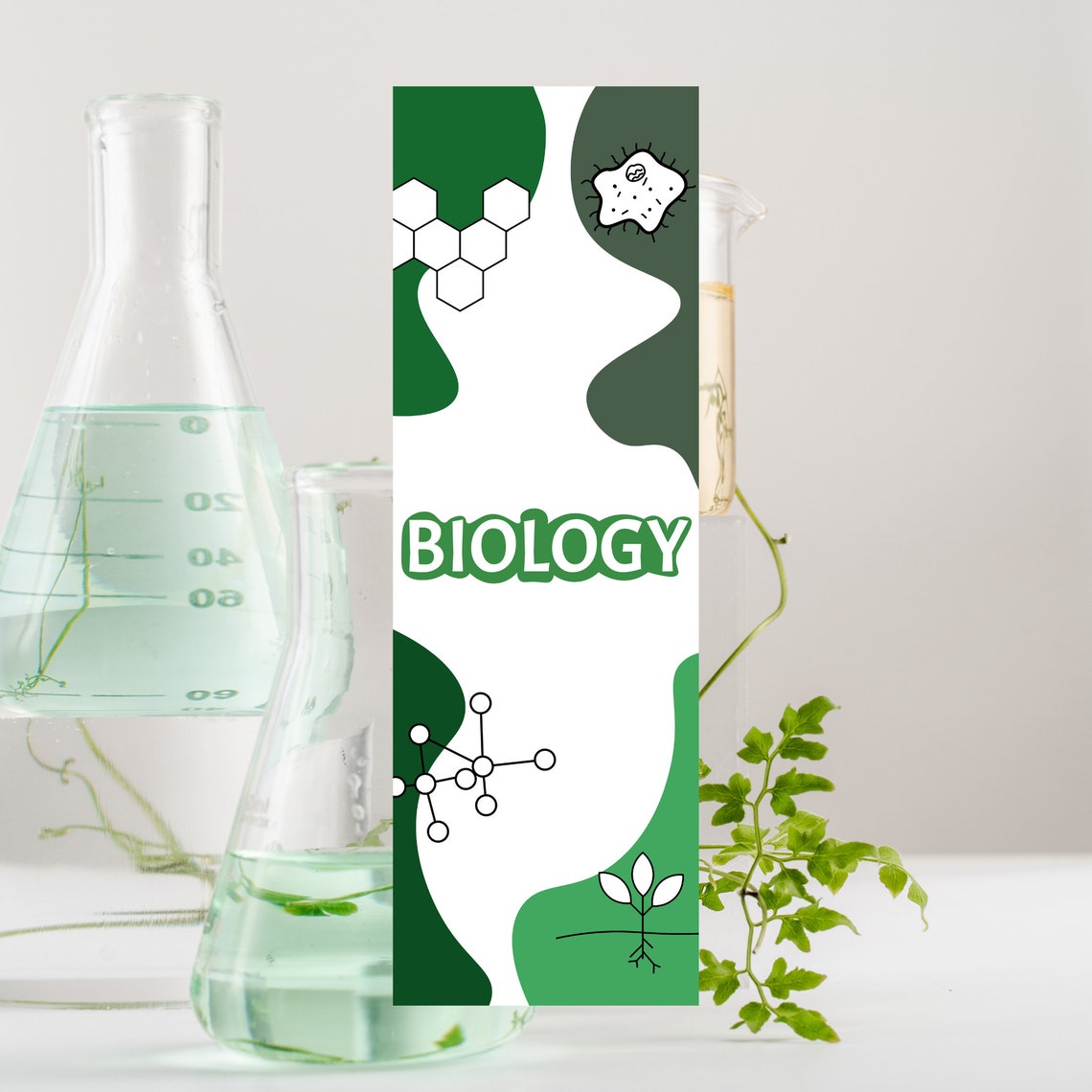 Digital Bookmarks 26 Biology Wonders Collection Instant Print Perfect ...