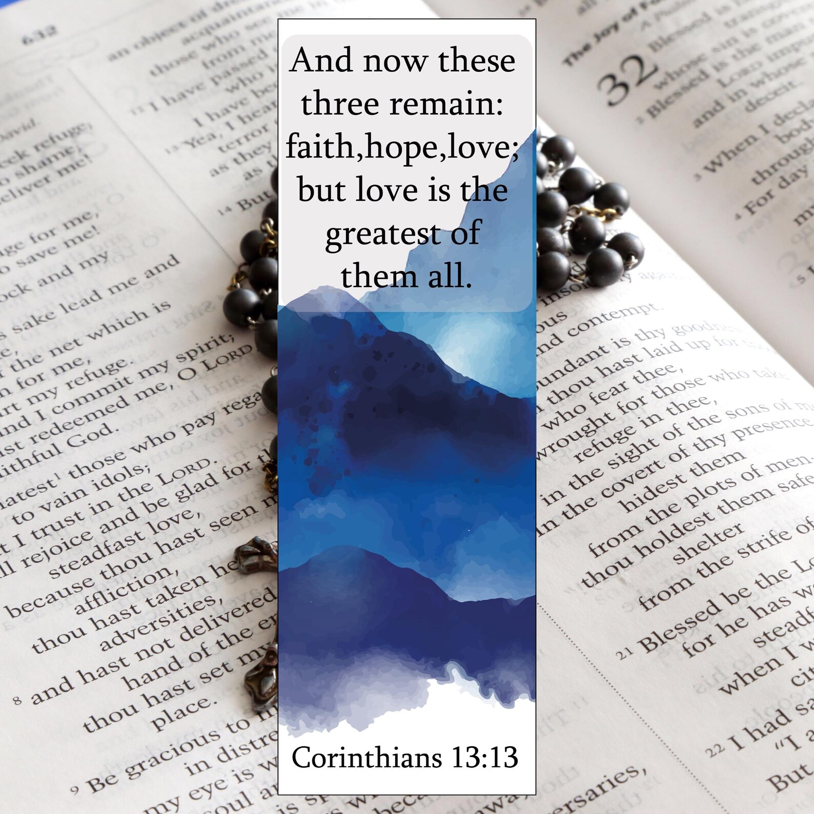 Bible Verse Bookmark Set - Christian Gift, Scripture Bookmarks ...