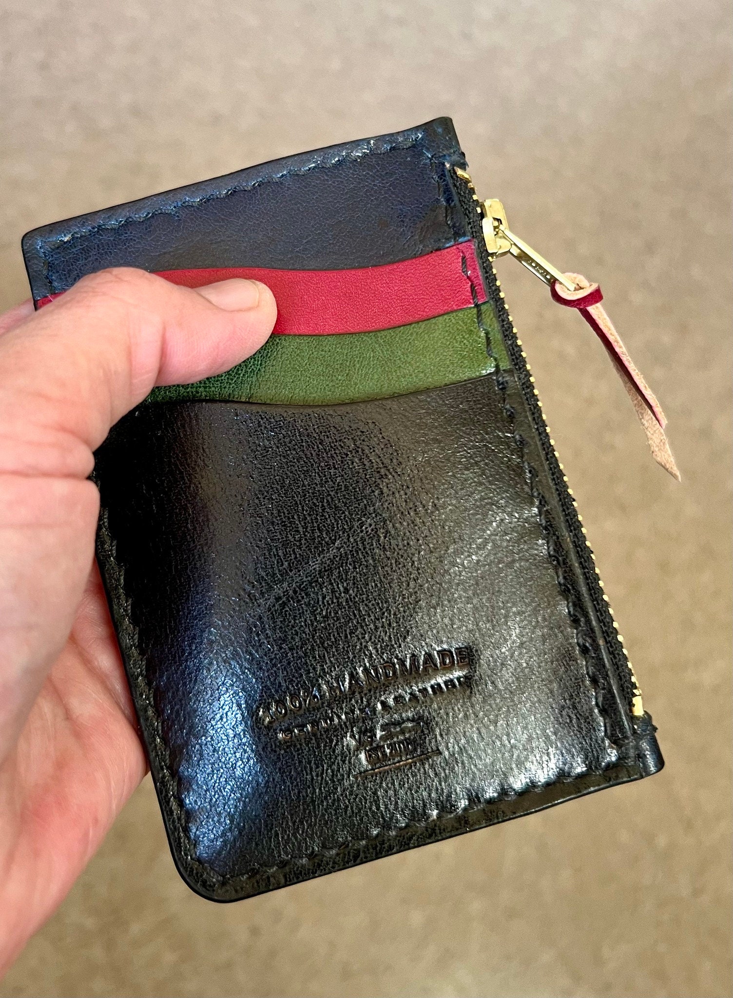 PDF Leather Pattern 2 Sizes Grande Wallet A4 [ Instruction + Pattern ...