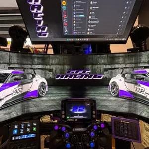 Custom Bezel Free Kit: Triple Monitor Curved/flat Screen Upgrade (2 ...