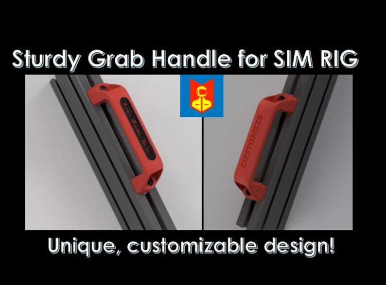 Sturdy Grab Handle for Sim Racing, Sim Race, T-slot Extrusion Profile ...