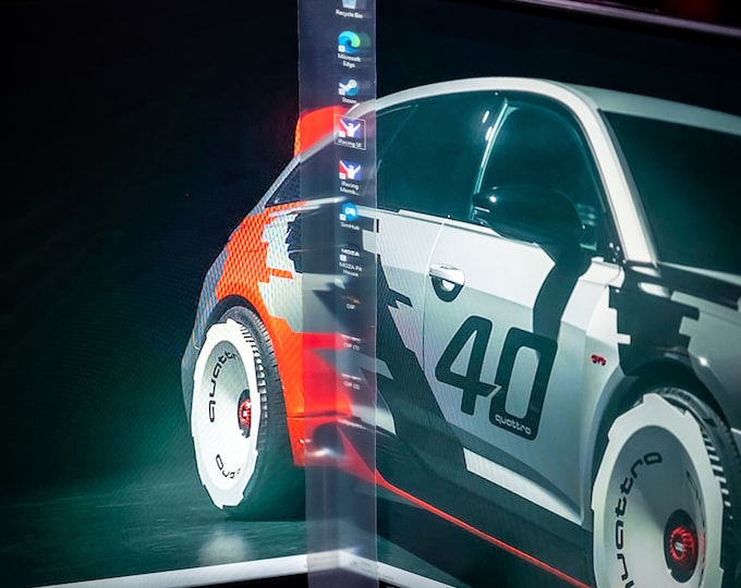 Custom Bezel Free Kit: Triple Monitor Curved/flat Screen Upgrade - Etsy