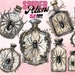 Spider Potion Clip Art Witch Potion Labels Witchy Potion Bottle Art ...
