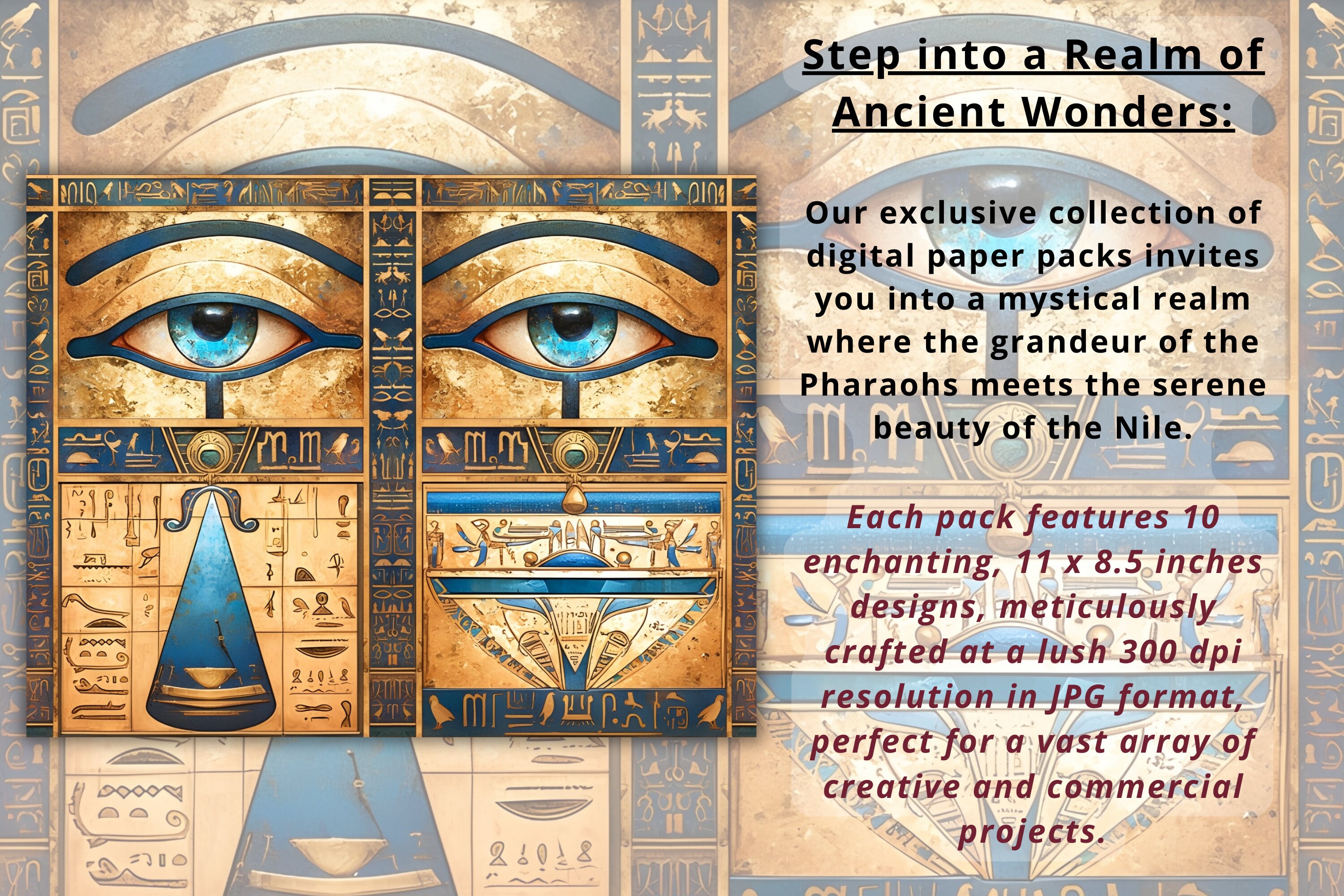Ancient Egypt Junk Journal Pages Egypt Journal Bundle Egypt Digital ...