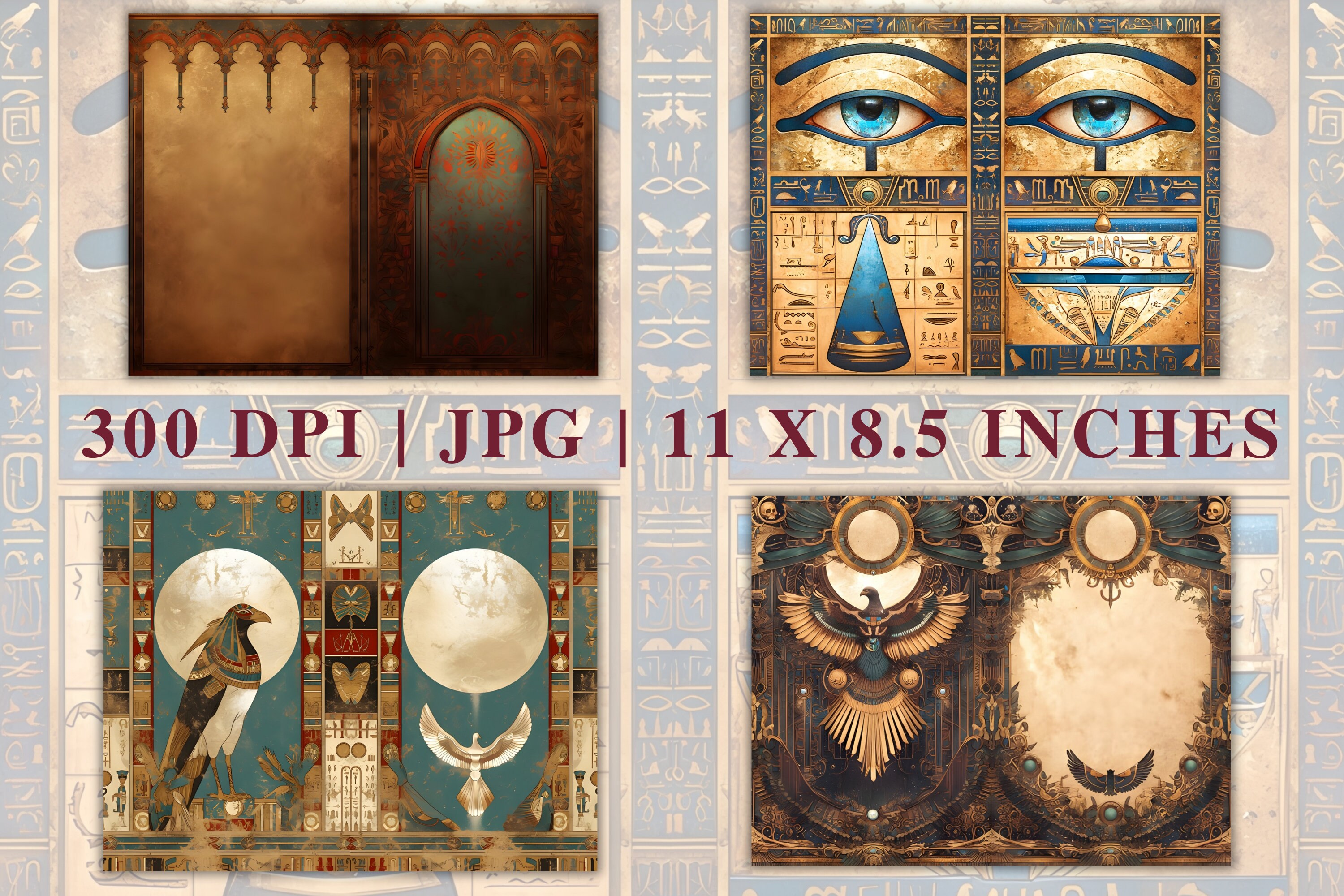 Ancient Egypt Junk Journal Pages Egypt Journal Bundle Egypt Digital ...