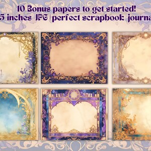 Pastel Arabic ADD ON Kit Arabic Junk Journal Magical Arab Scrapbooking ...