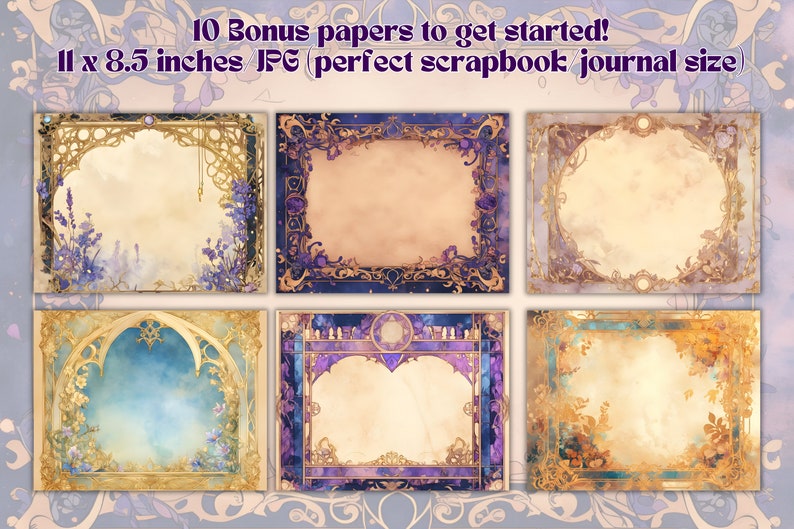 Pastel Arabic ADD ON Kit Arabic Junk Journal Magical Arab Scrapbooking ...