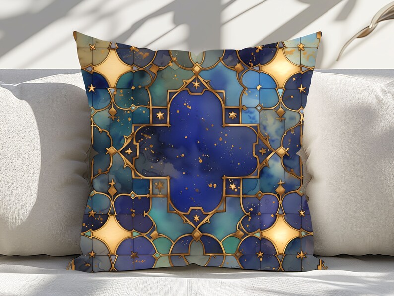 Arabian Nights Digital Paper Watercolor Islamic Arabian Junk Journal ...