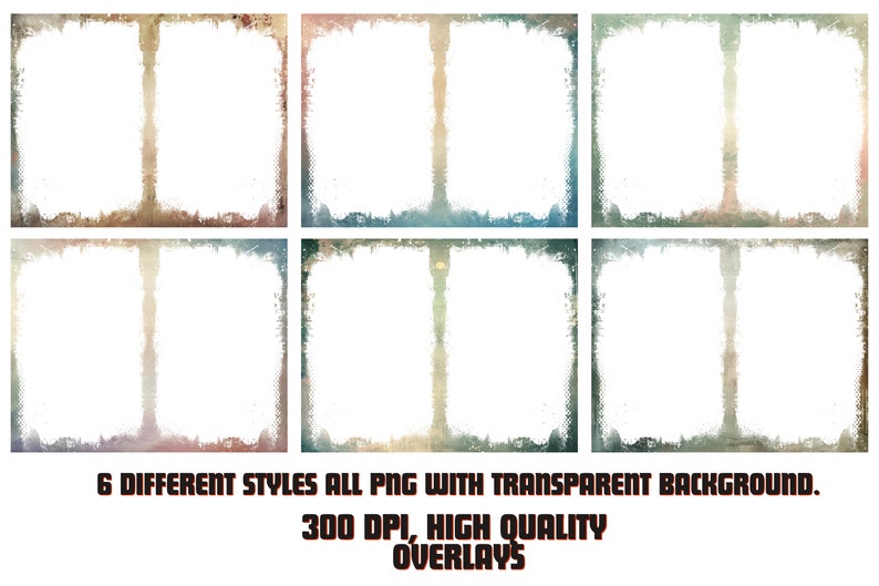 Pastel Junk Journal Overlays Vintage Journal Overlay Junk Journal ...