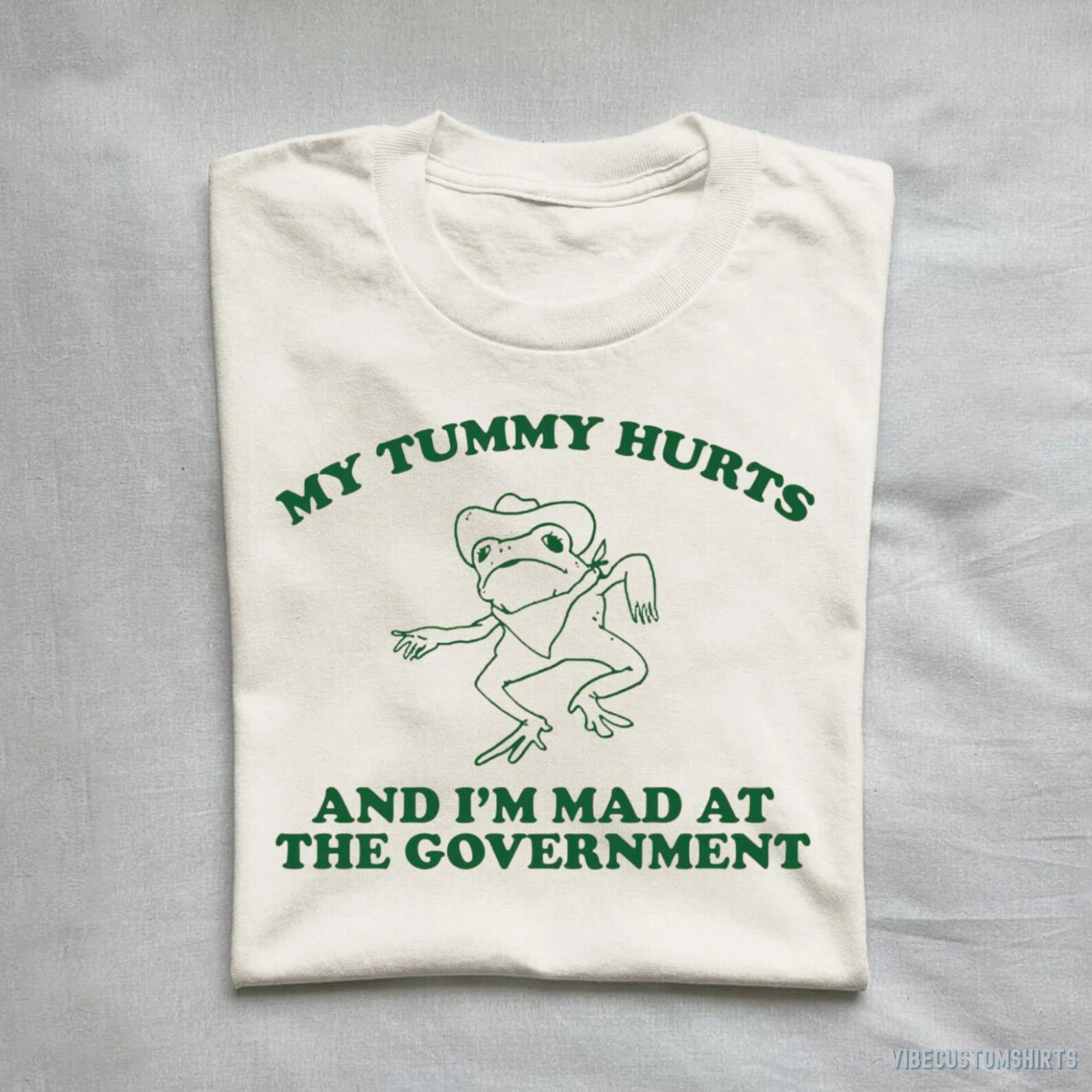 My Tummy Hurts and I'm Mad at the Government T-shirt, Retro Unisex ...