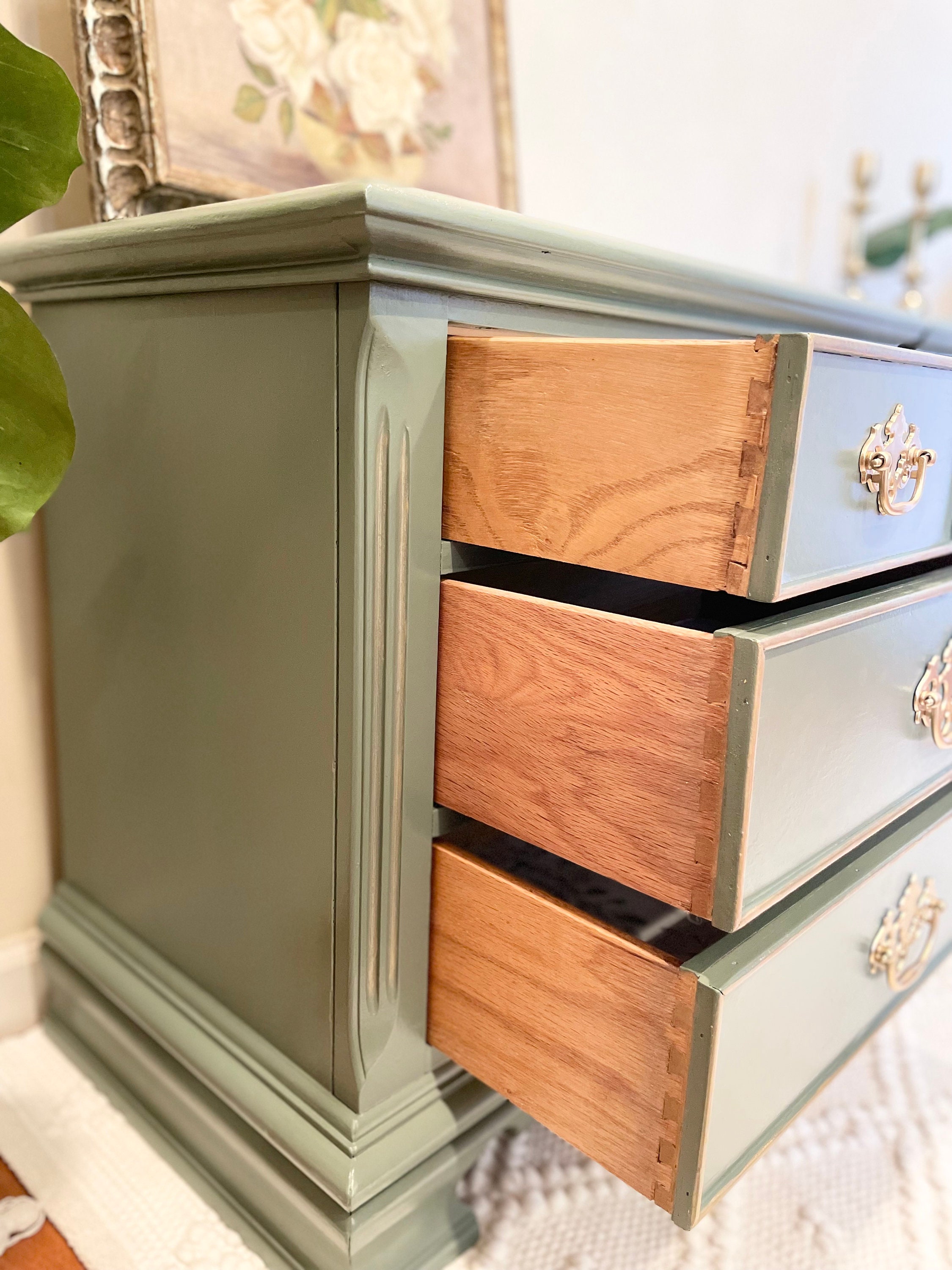 SOLD* Antique Solid Oak Nightstands - Etsy