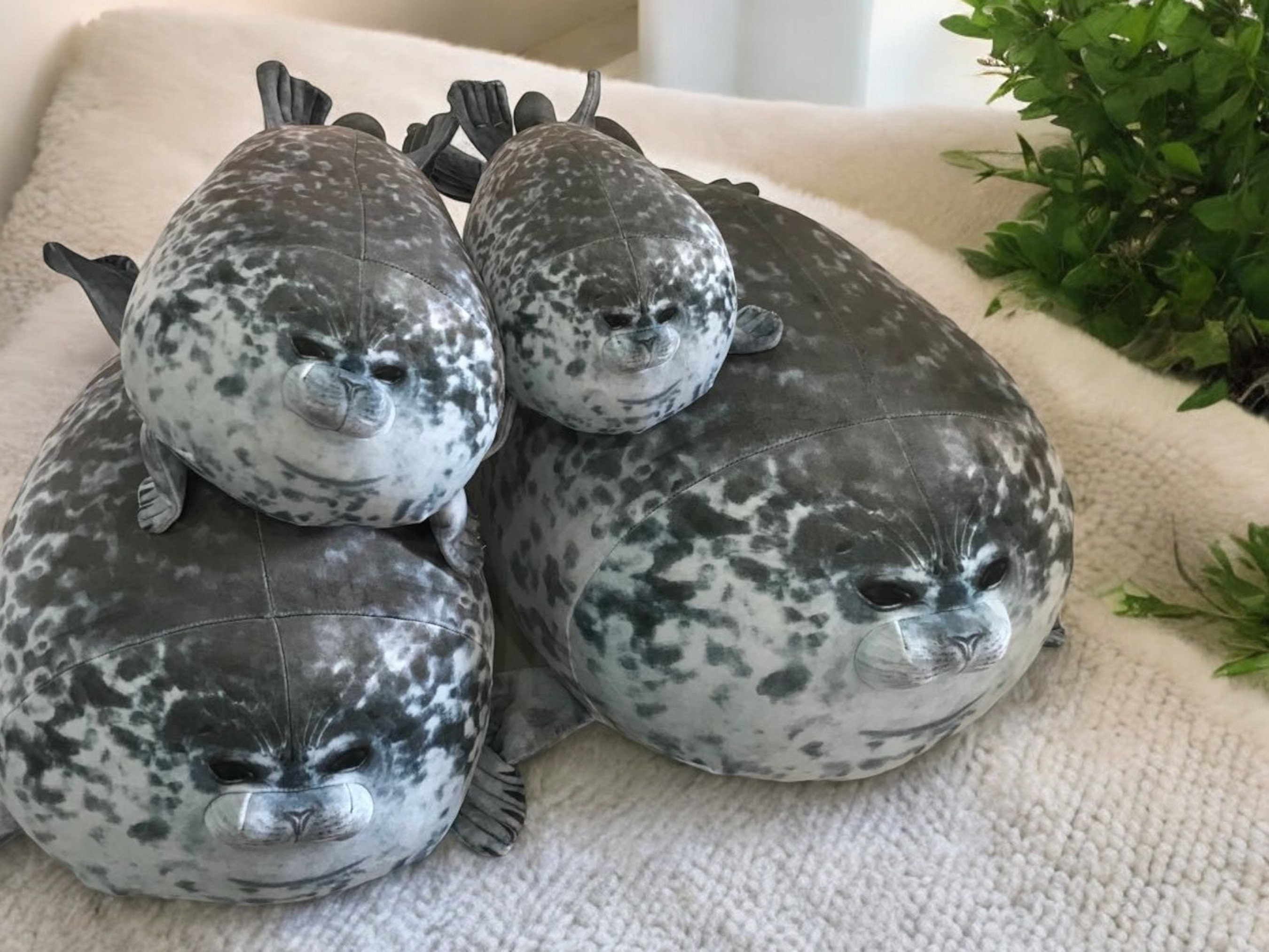 Seal Plush Seal Plushie Seal Pillow Animal Plush Animal Pillow Novelty ...