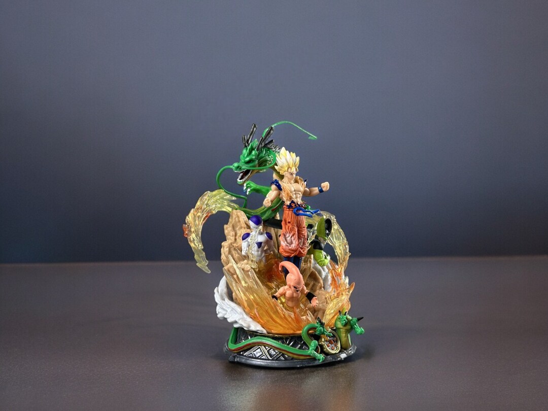 Dragon Ball Z Goku Inpired Anime Miniature, Goku, Dragon Ball, DBZ ...