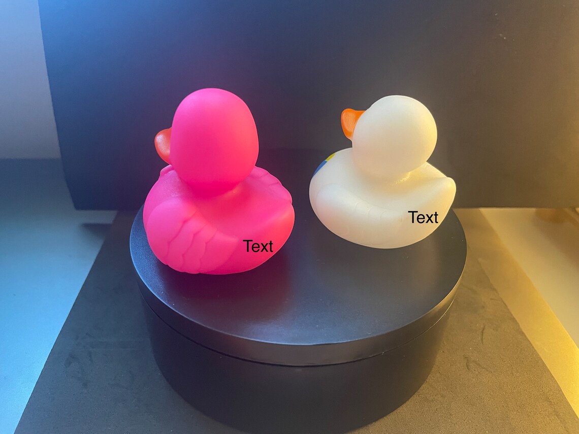 Personalized Awareness Duck: Ribbon Support Gift - Etsy