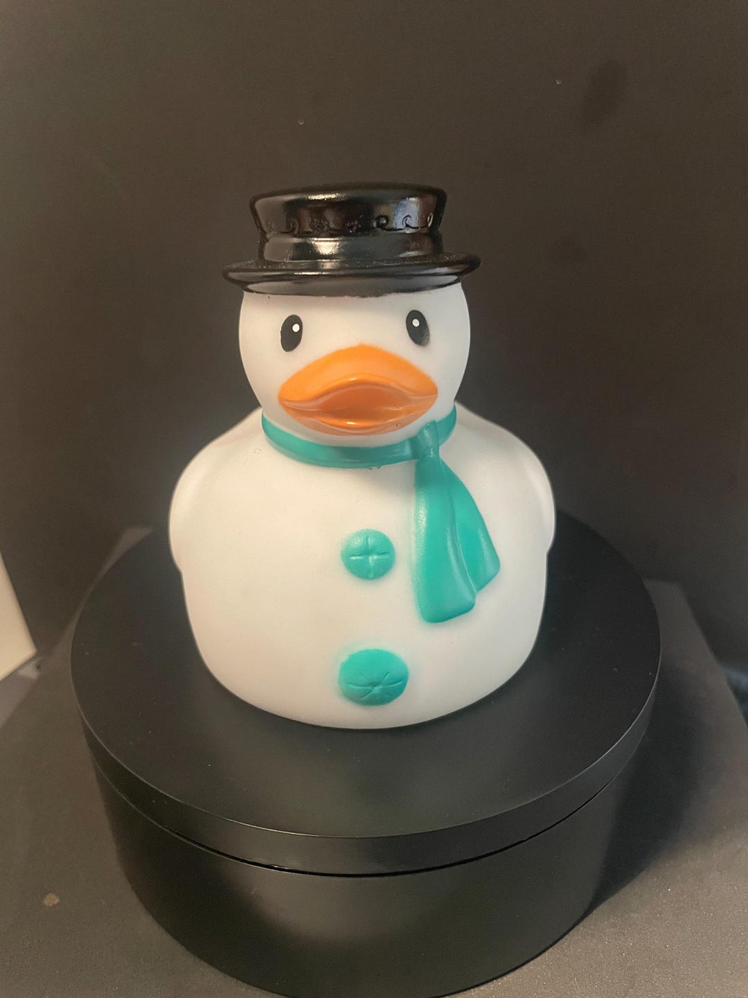 Personalized Snowman Rubber Duck: Holiday Car Ducking Gift - Etsy