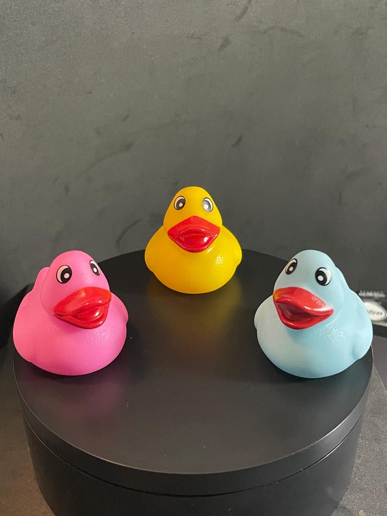 Mini Bling Duck| Rhinestone Rubber Duck| Cheer Gift| Car Gift| Unique ...