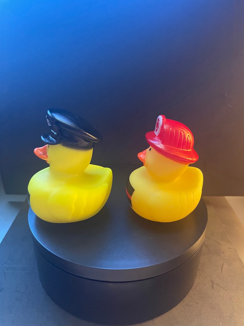 Personalized First Responder Rubber Duck: Police, Firefighter Gift - Etsy