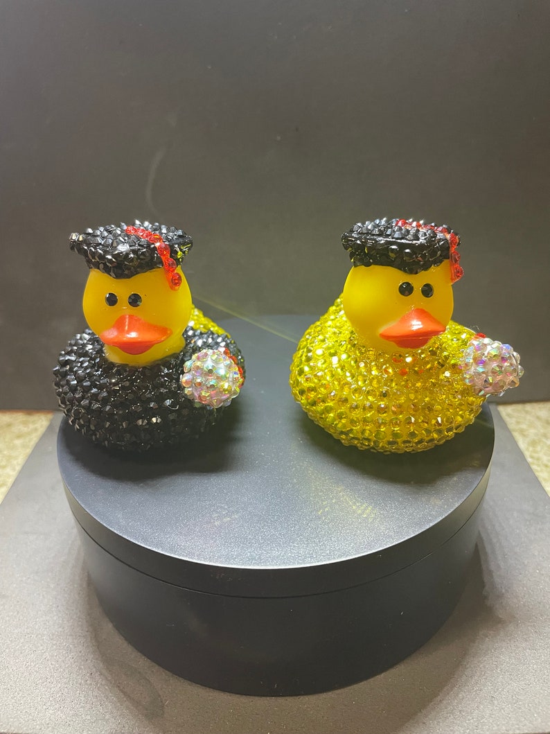 Rhinestone Graduation Rubber Duck: 2026 Graduate Gift - Etsy