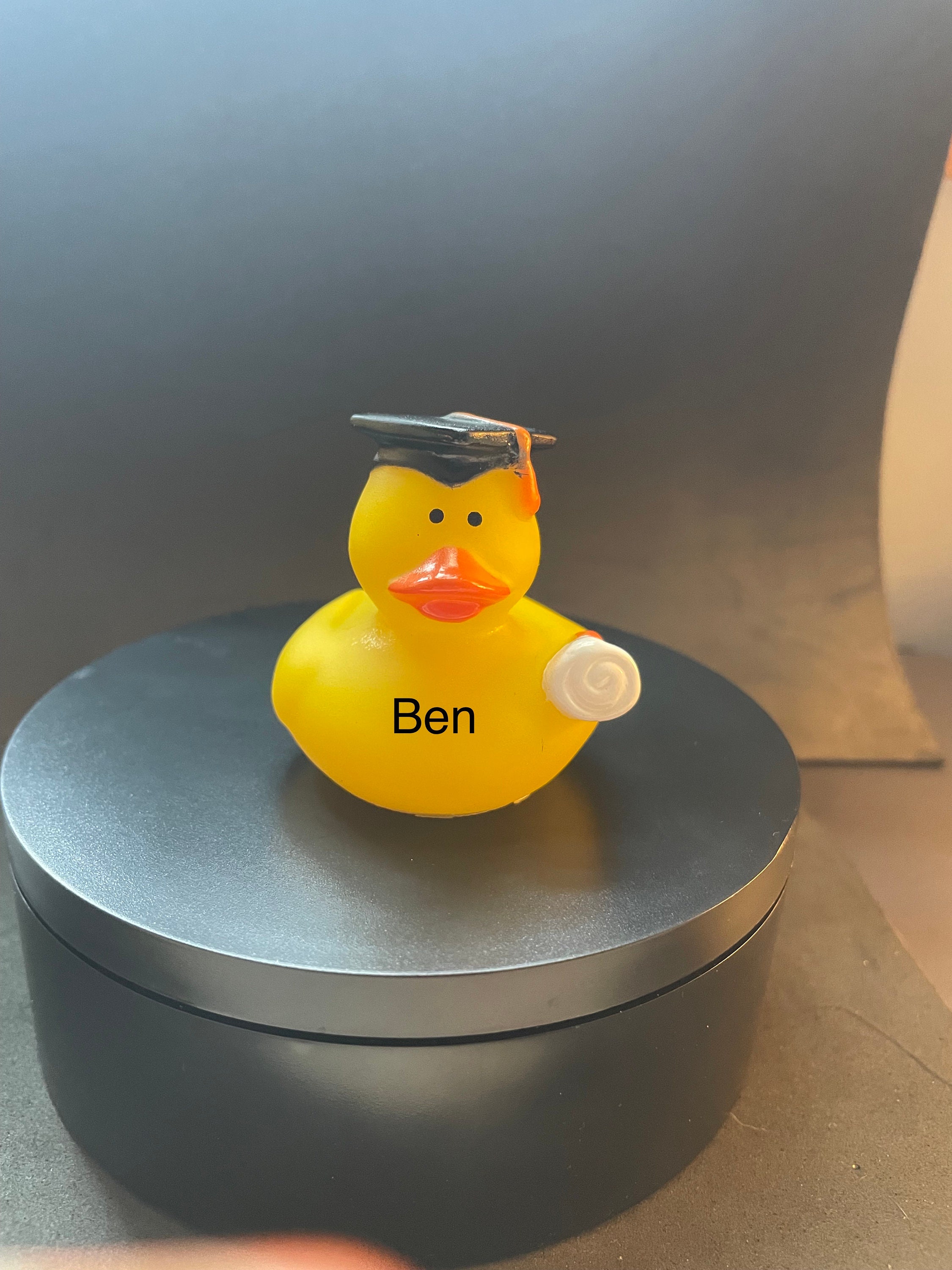 Personalized Graduation Duck: Class of 2025, Good Luck Gift - Etsy