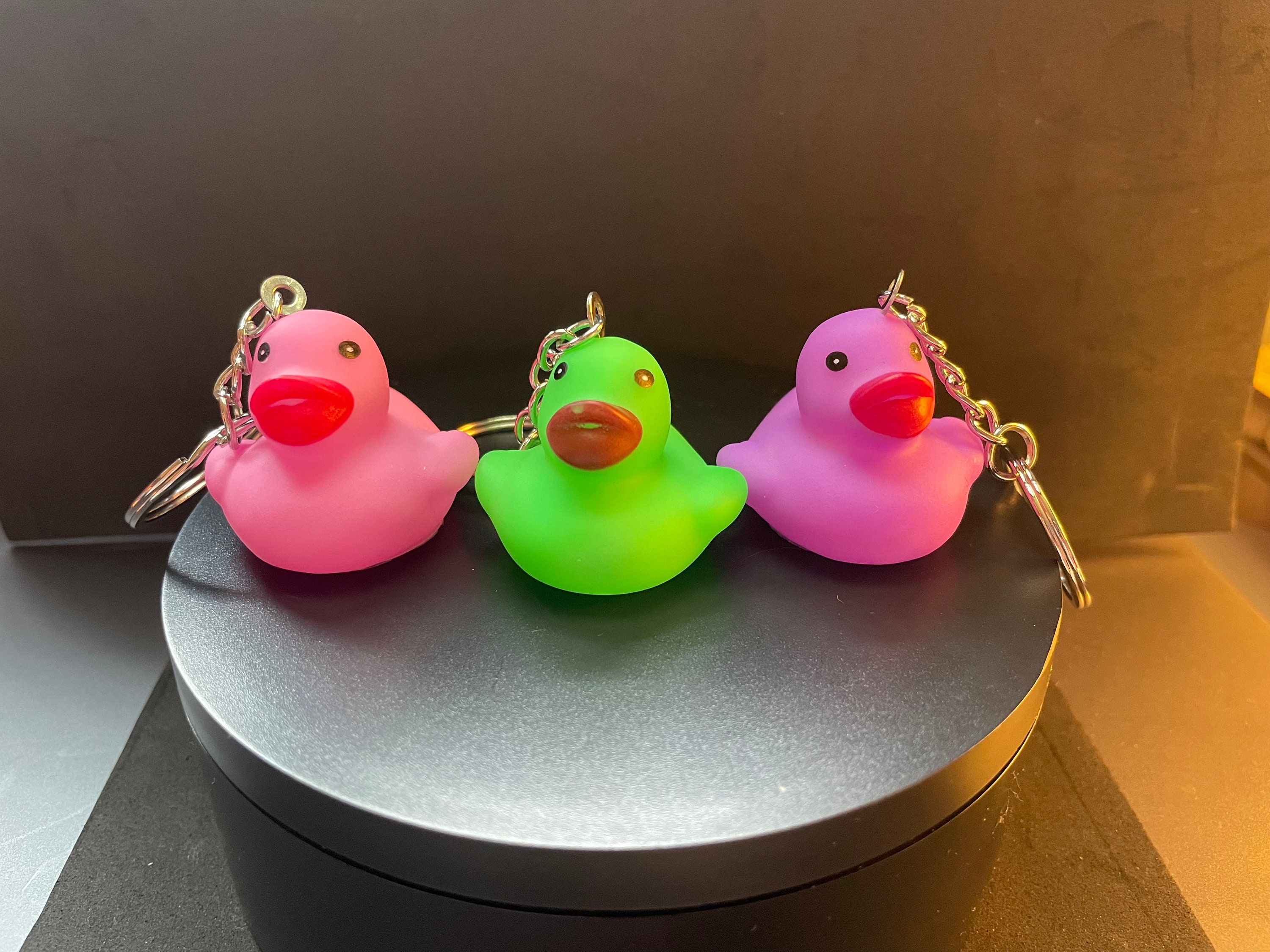 Personalized Rubber Duck Keychain| Cheer Gift| Car Ducking| Unique Gift ...