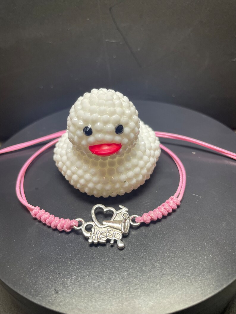 Small Bling Duck With Accessory Hat Cheer Bracelet Sunglasses ...