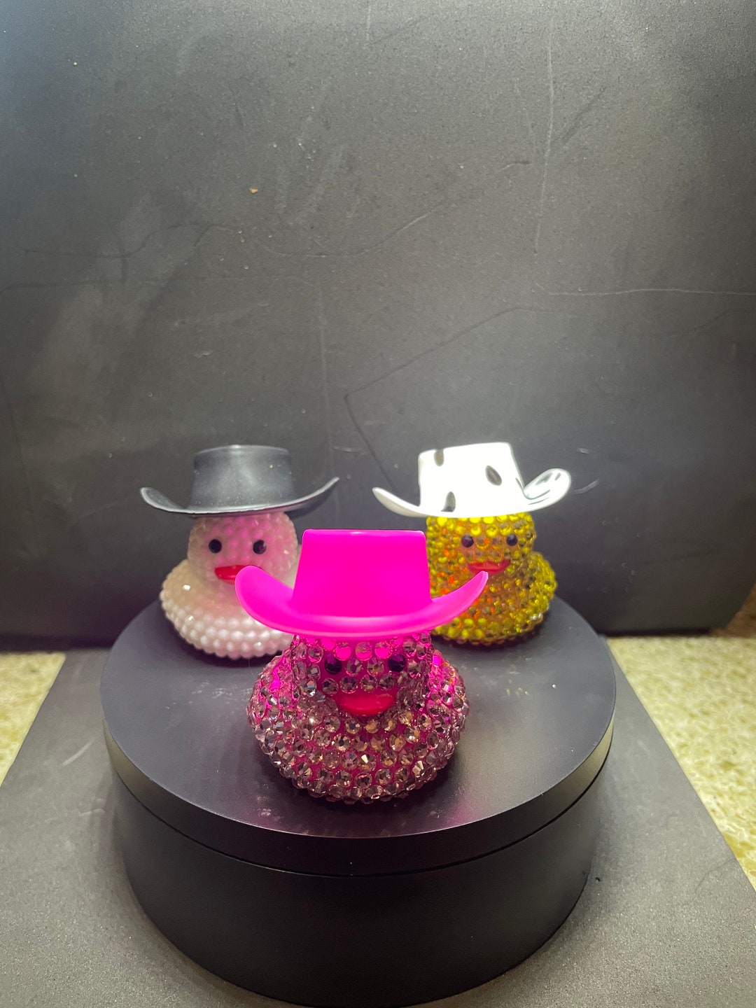 Small Bling Duck With Accessory Hat Cheer Bracelet Sunglasses ...