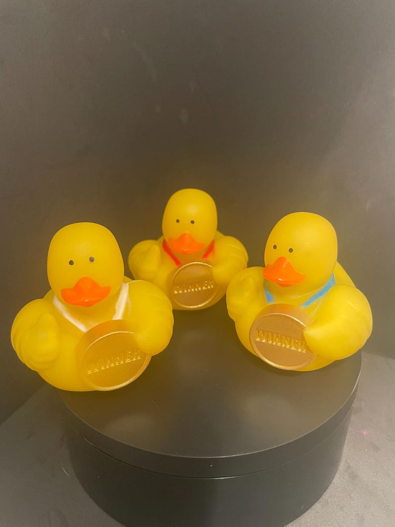 Winner Rubber Duck | Award Medal, Personalized Gift - Etsy