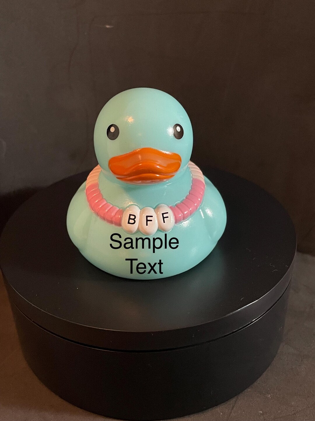 BFF Teal Duck| Car Ducking| Cheer Duck| Best Friend Duck| Personalized ...