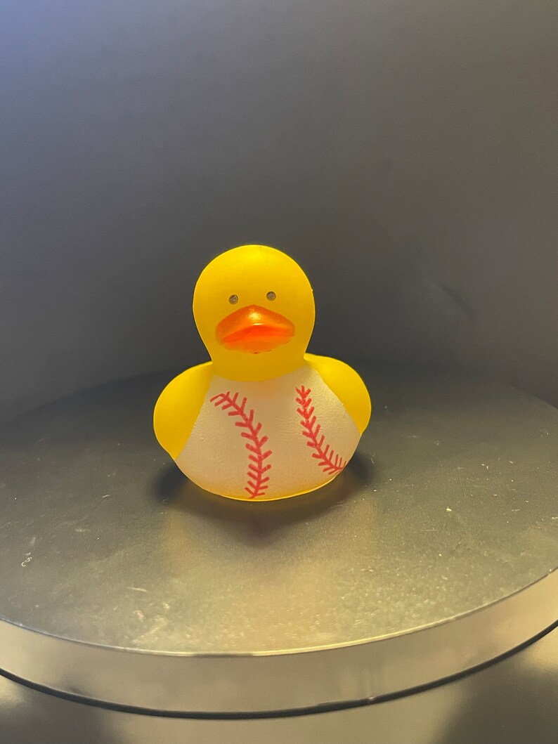 Personalized Sports Rubber Duck: Baseball, Football, Basketball - Coach ...