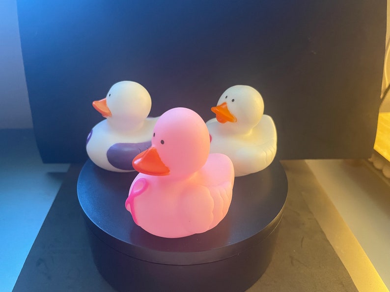 Personalized Awareness Duck: Ribbon Support Gift - Etsy