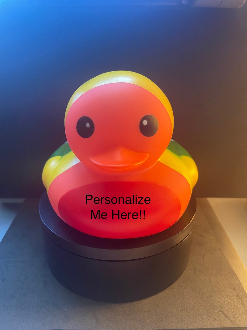 Large Pride Rubber Duck Personalized Rubber Duck Pride Gift Pride ...