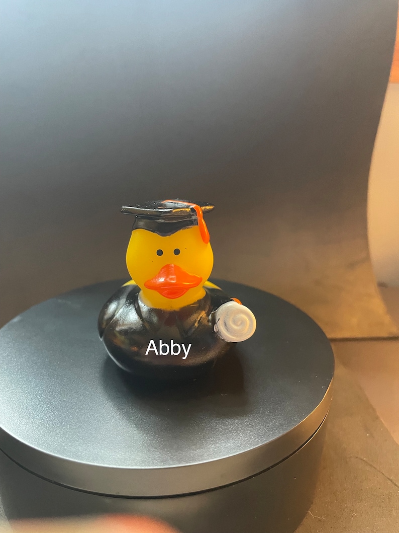 Personalized Graduation Duck: Class of 2025, Good Luck Gift - Etsy