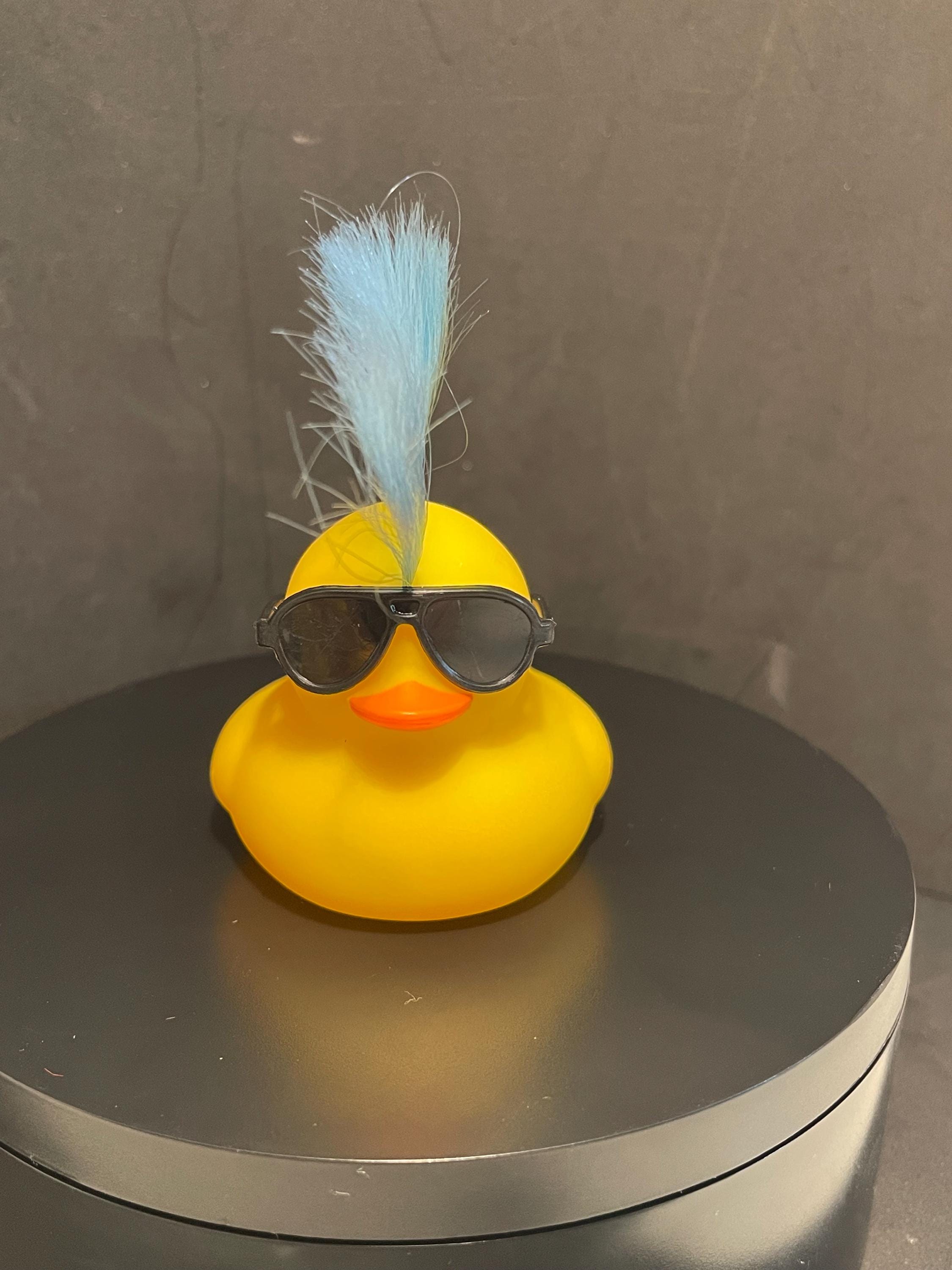 Personalized Mohawk Rubber Duck: Car Ducking Good Luck Charm - Etsy