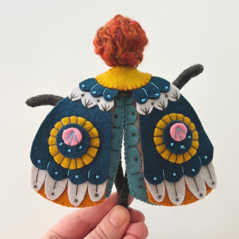 Midnight Moth Wing Pattern ADD-ON No Body Wings and Arms Only - Etsy