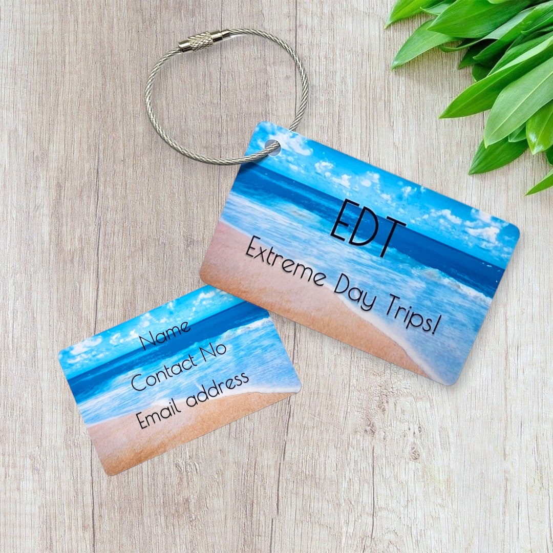 Extreme Day Trip Luggage Tag - Baggage Tag - Suitcase Tag - Flight ...