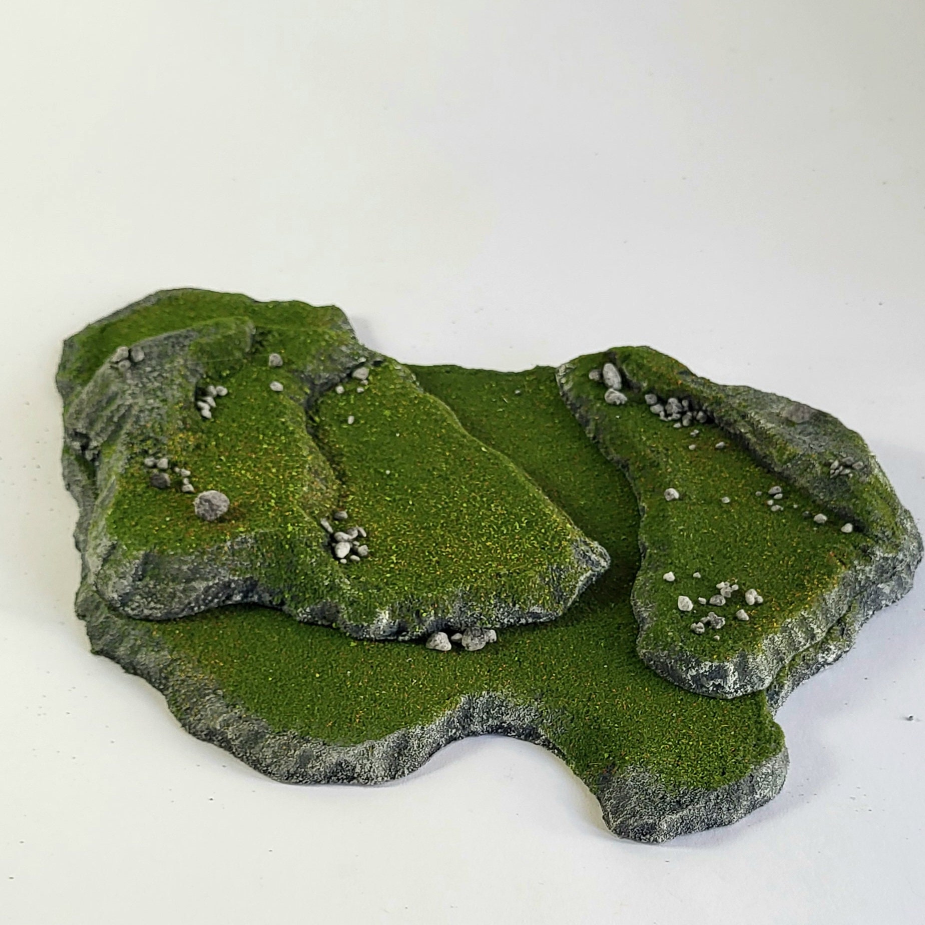 Set of 3 Wargaming Terrain Hills Modular Slim Stackers, Low Hieght ...