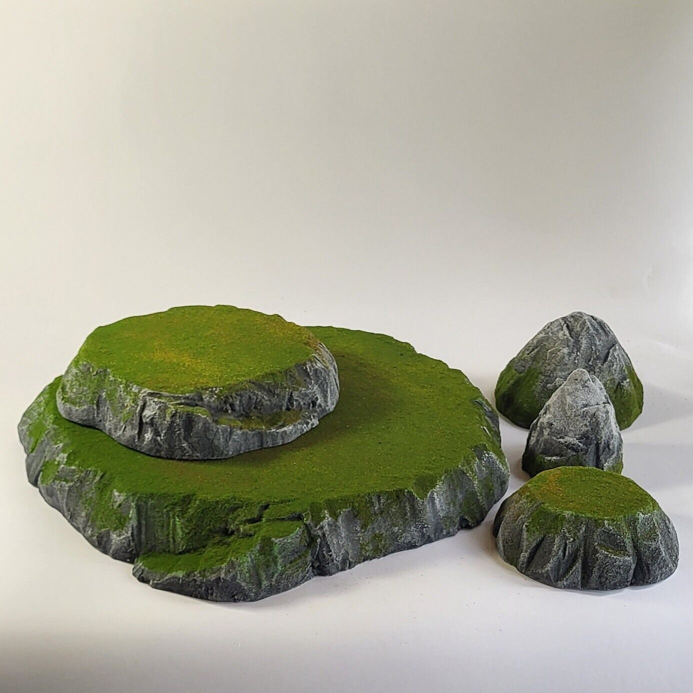Giant Wargaming Terrain Army Display Hills, Mountain Terrain, Stackable ...