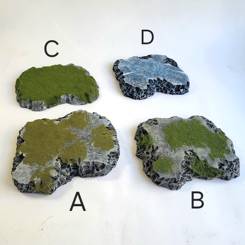 Large 12 Inch Wargaming Terrain Stackable Hill - Etsy