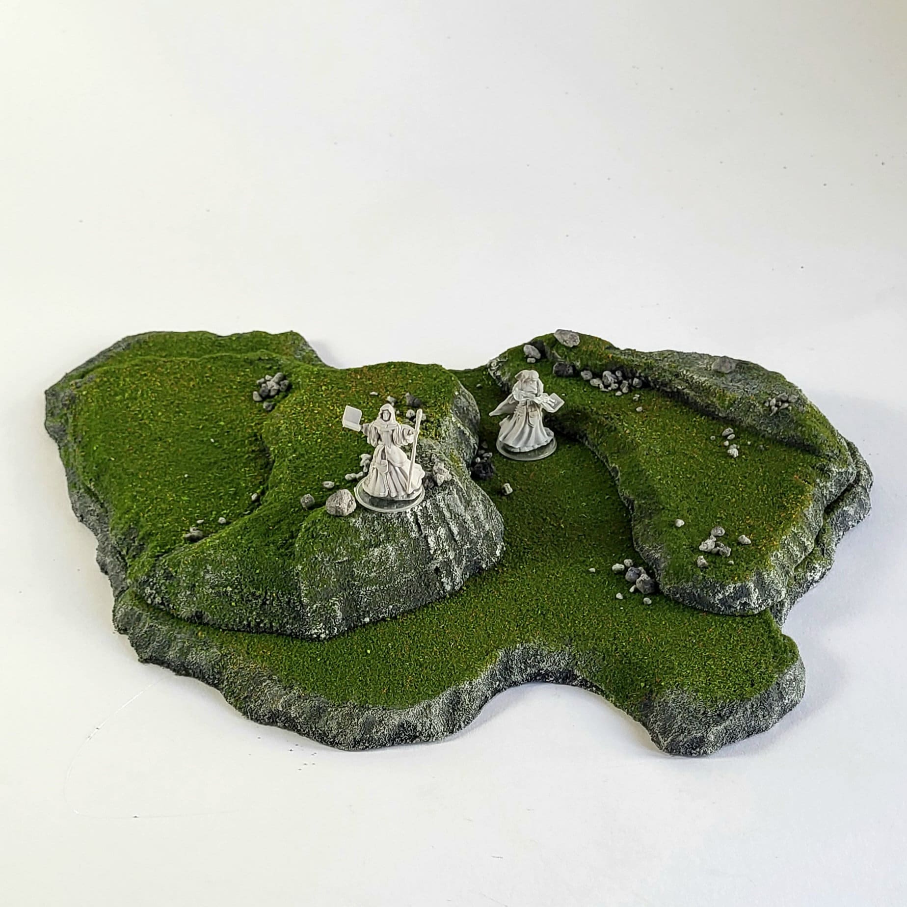 Set of 3 Wargaming Terrain Hills Modular Slim Stackers, Low Hieght ...